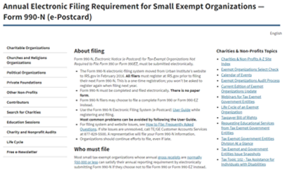 E-File Form 990 Series | Form 990 Series Online